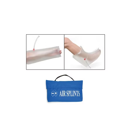 Junkin Inflatable Air Splints 6 Splint Kit