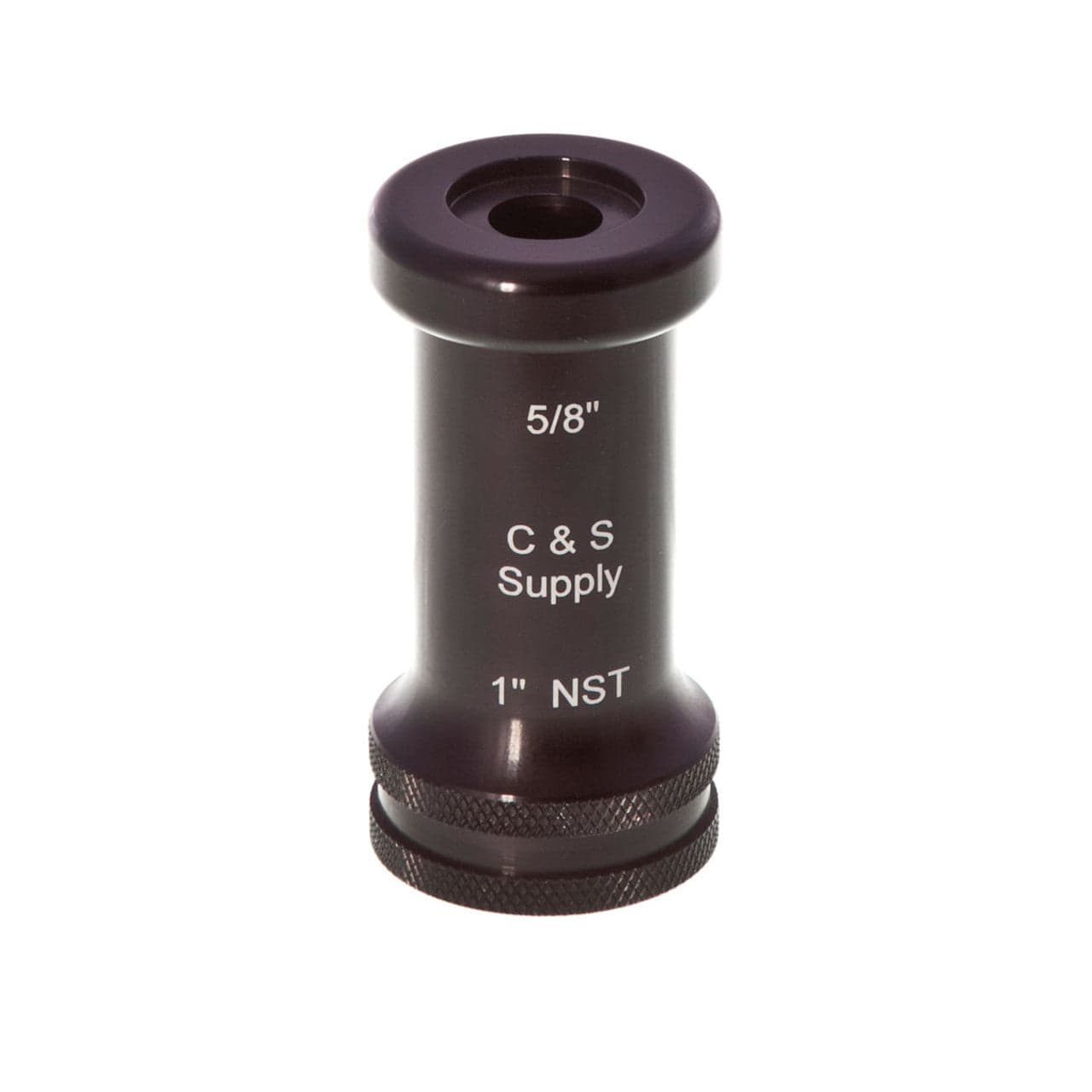 C & S Supply 1" Straight Bore Nozzle with 5/8" OUTLET