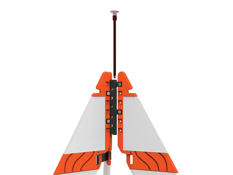 FIRSTGARD Foldable Safety Cones - Pack of 5