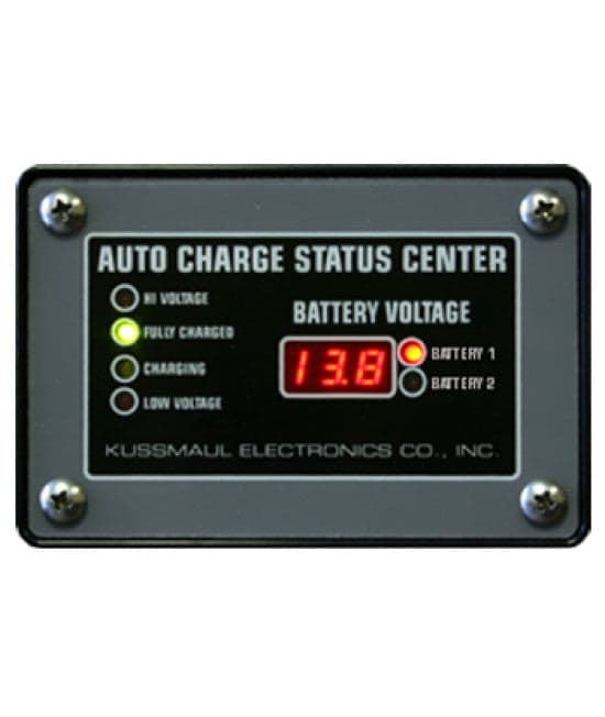 Kussmaul Auto Charge Dual Status Center 2 1/2 Digit, with battery 1 an