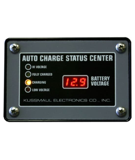 Kussmaul Auto Charge Status Center