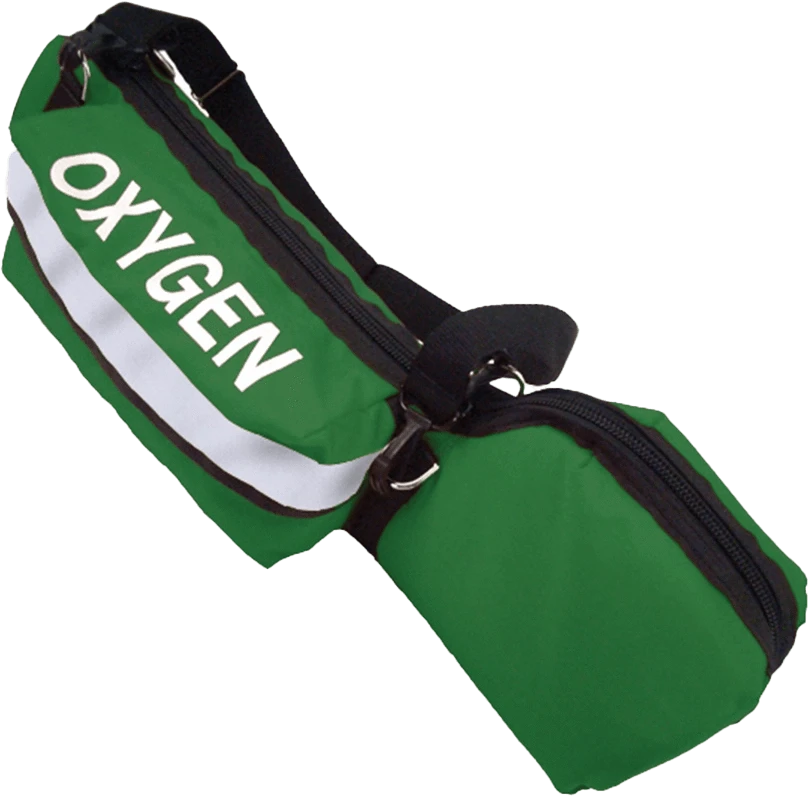 Portable Oxygen "D" Cylinder bag with Padded Head
