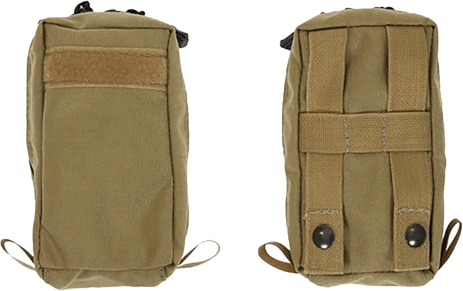 Tactical Medical Backpack Small Outside Side Pocket with Flap Closure