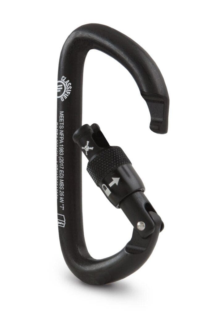 CMC Black Protech™ Aluminum Key-Lock Carabiner