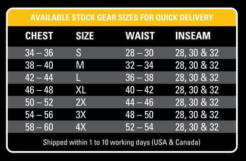 Innotex® NFPA Nomex Bunker Gear Package